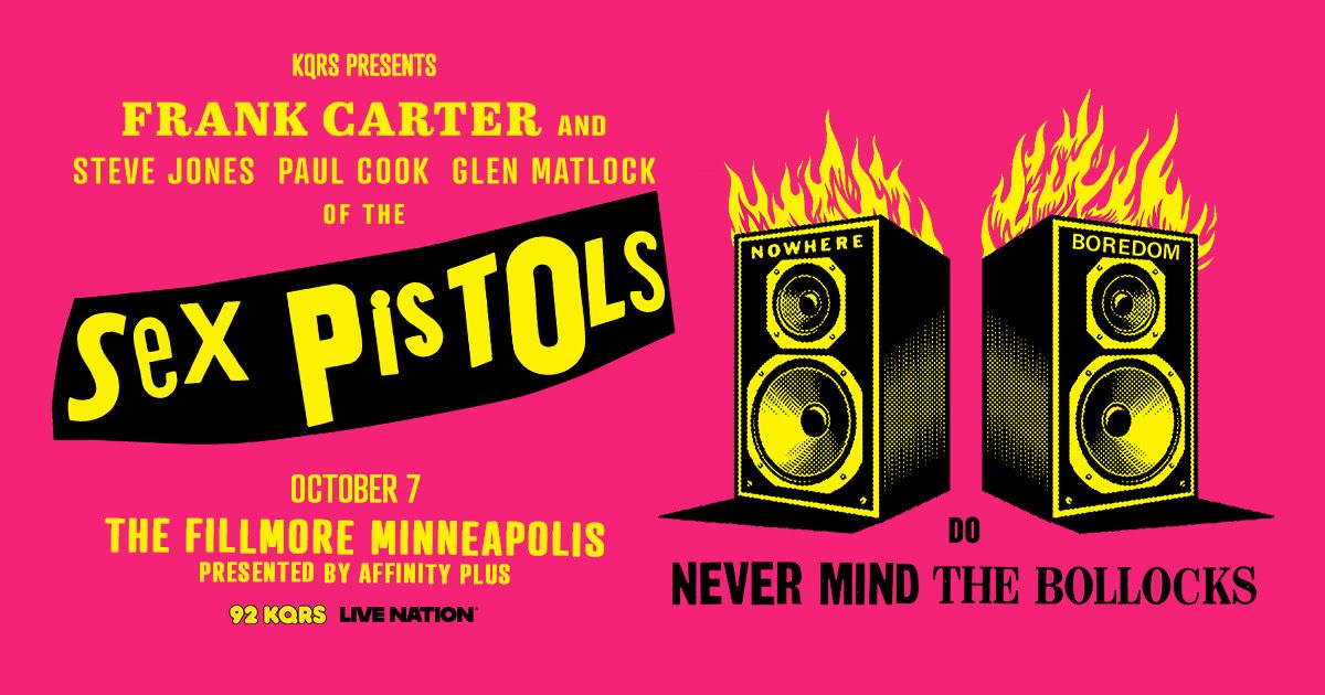 Sex Pistols (Steve Jones, Paul Cook, Glen Matlock) featuring Sam Carter ...