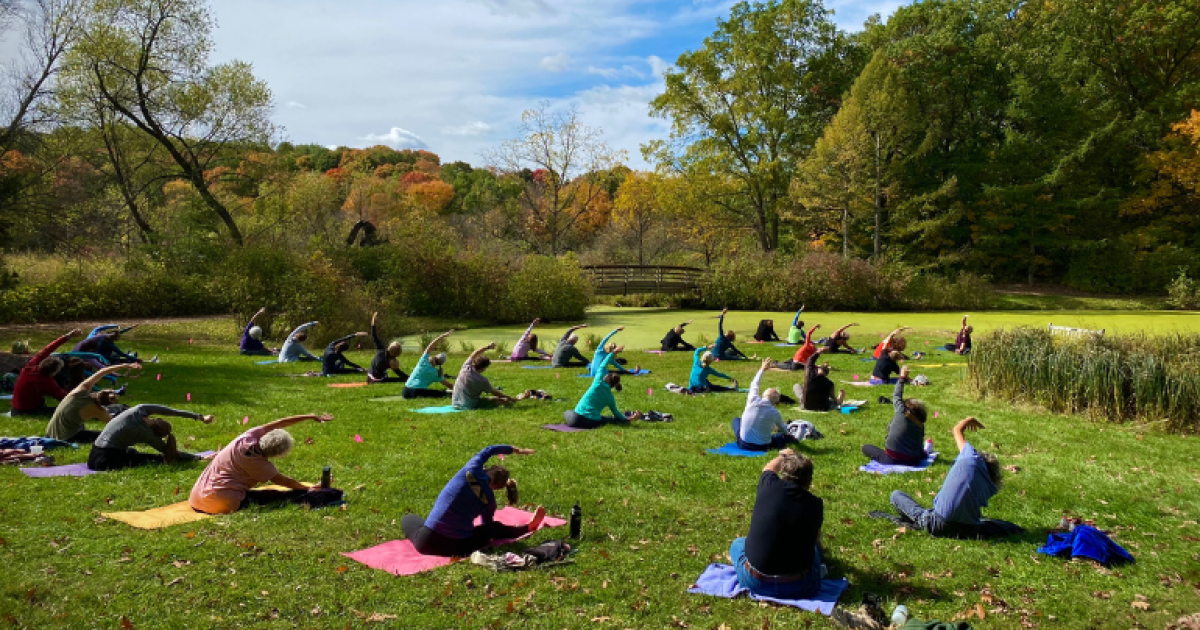 Yoga in the Gardens | Explore Minnesota