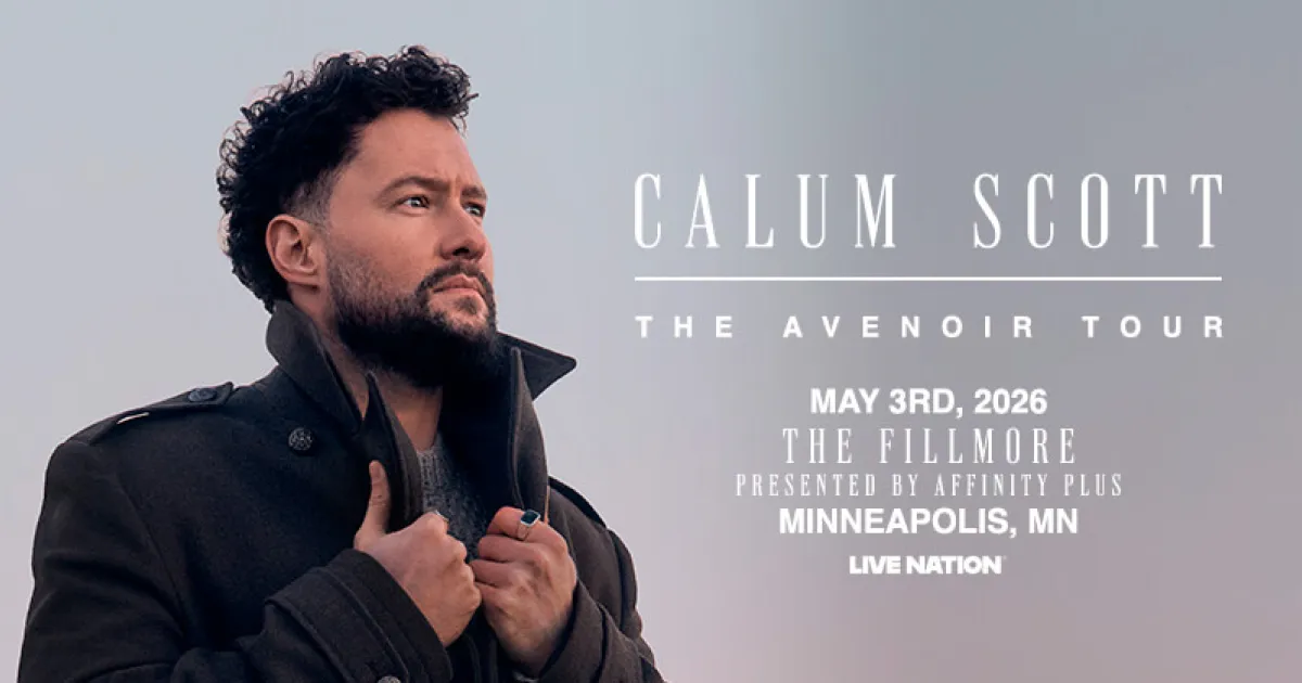 Calum Scott | Explore Minnesota